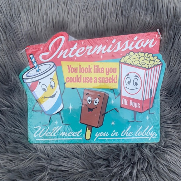 Art | Intermissionwell Meet You Stamped Steel Embossed Weathered Sign ...